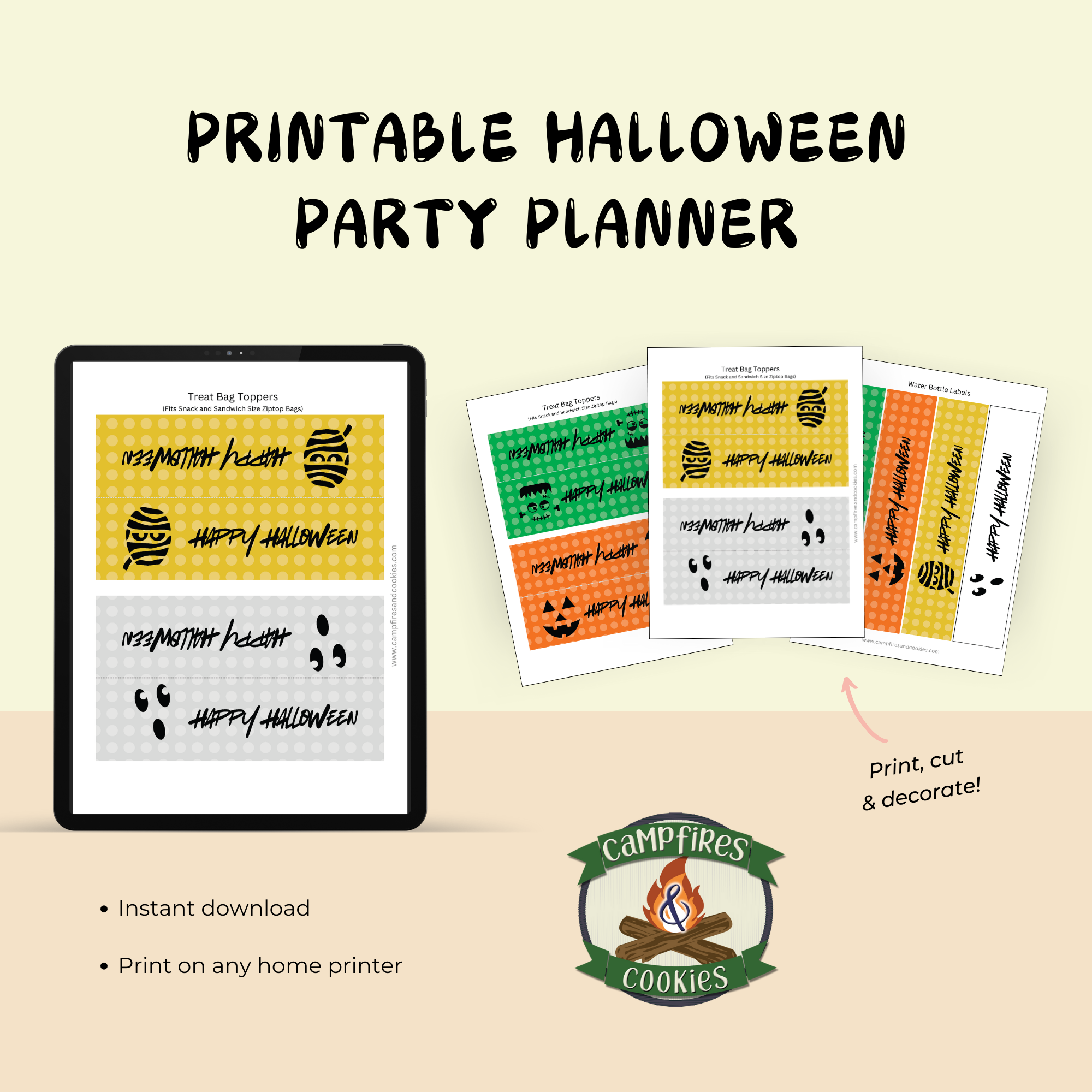 Printables – Campfires and Cookies